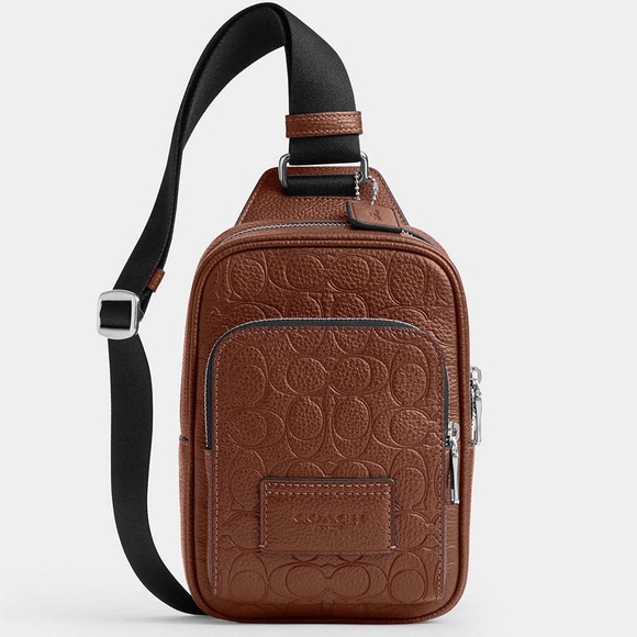 Coach | Bags | New Coach Racer Sling Pack In Vintage Brown | Poshmark